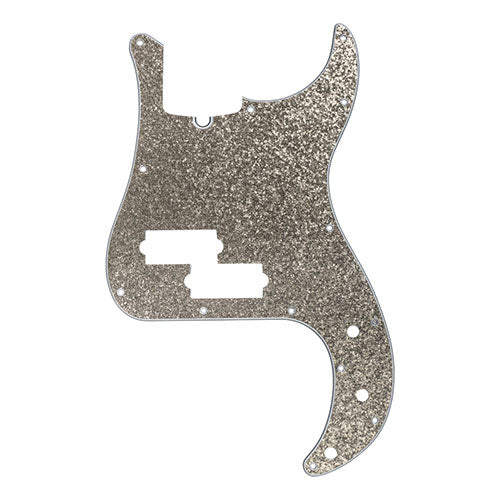 Silver Sparkle | P Bass Pickguard – D'Andrea USA