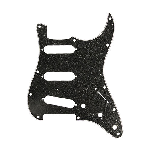 Black Sparkle | Stratocaster Pickguard – D'Andrea USA