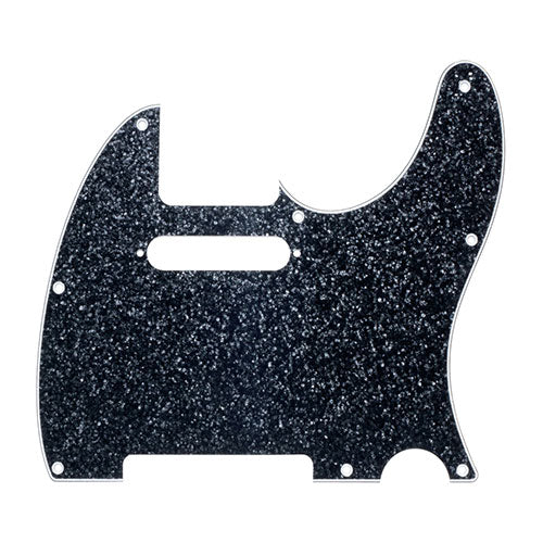 Black Sparkle | Telecaster Pickguard – D'Andrea USA